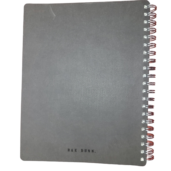 Rae Dunn | Office | New Rae Dunn Goal Getter Spiral Notebook92 Pages ...